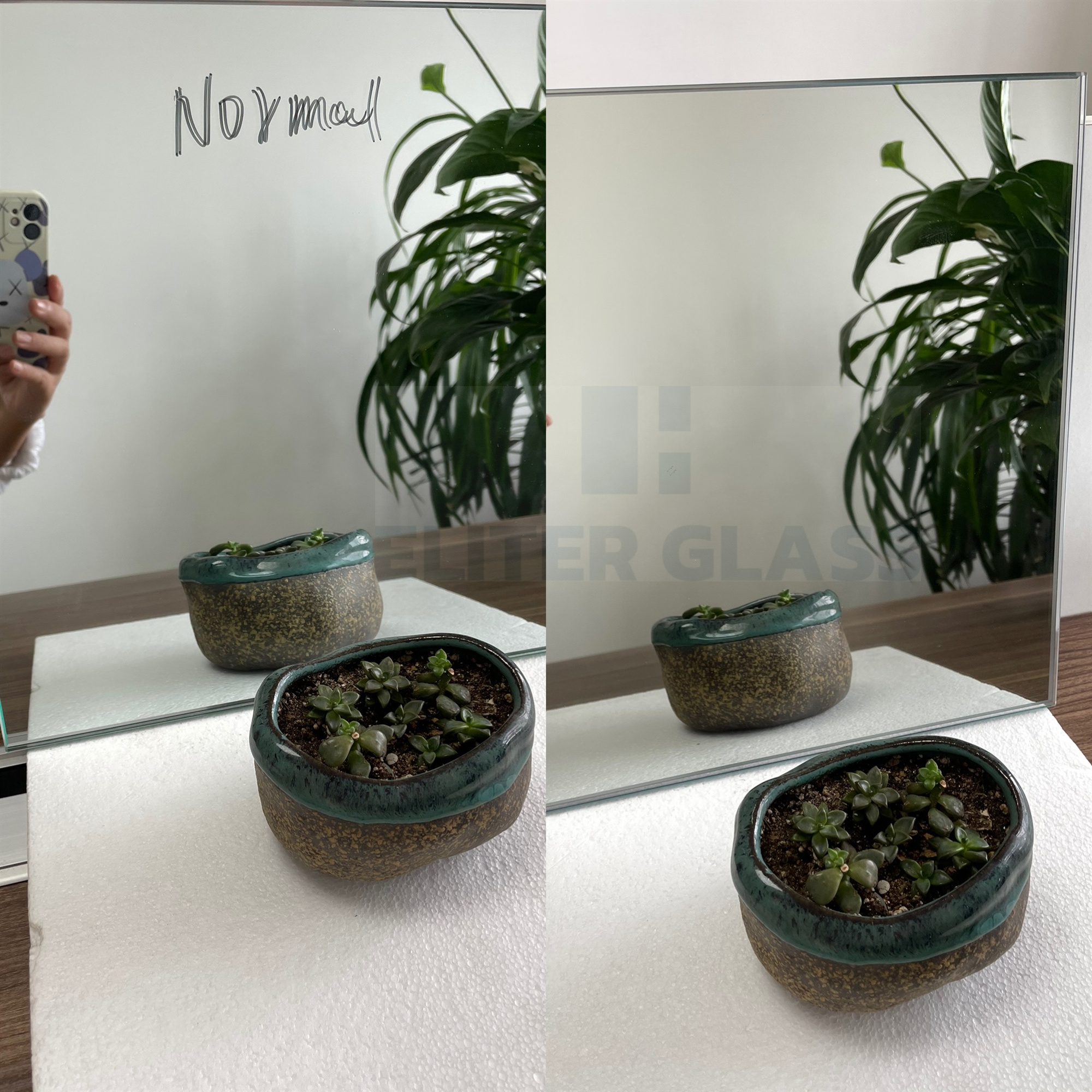 China silver mirror vs aluminium mirror vs copper free mirror vs ...